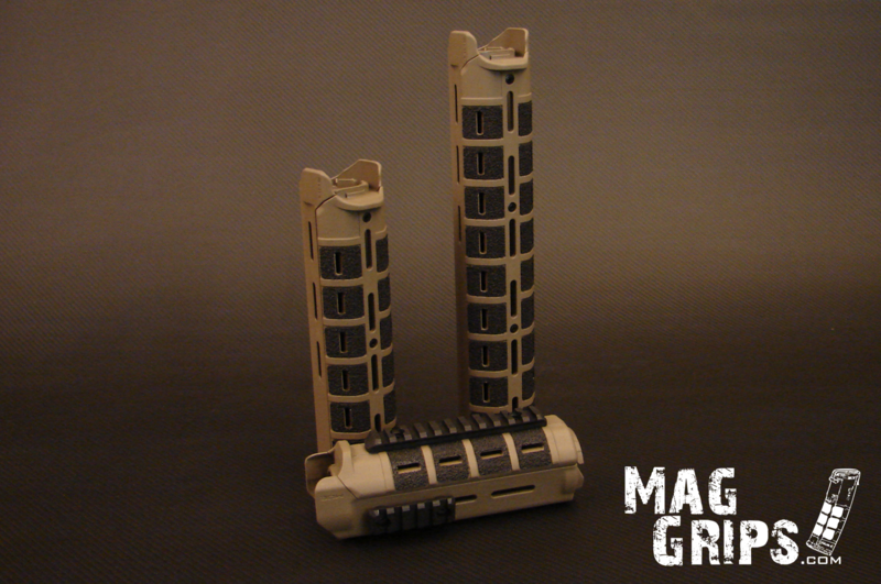 MagGrips Magpul MOE M-LOK AR15/M4 Carbine Length Hand Guard Grip Kit ...